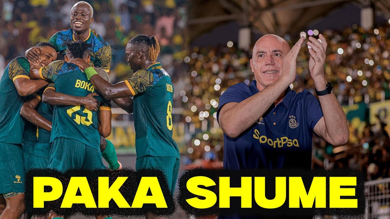 "YANGA NI PAKA JIKE, GAMONDI NI PAKA SHUME, NI DIKTETA, GAMONDI AMUIGI ...