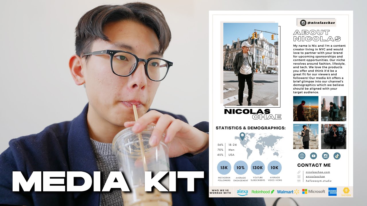 How to Create a Media Kit for Beginners & What to Include - YouTube