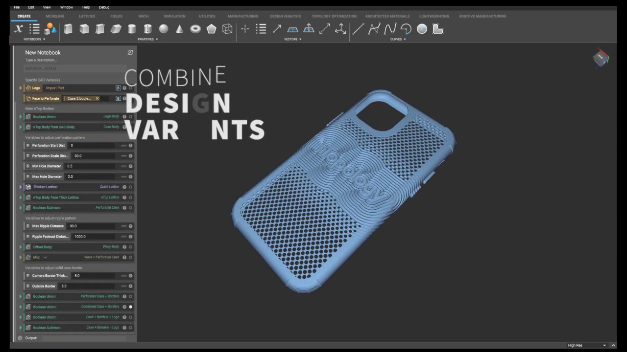 Fast & Efficient Design Exploration with nTop Platform - YouTube