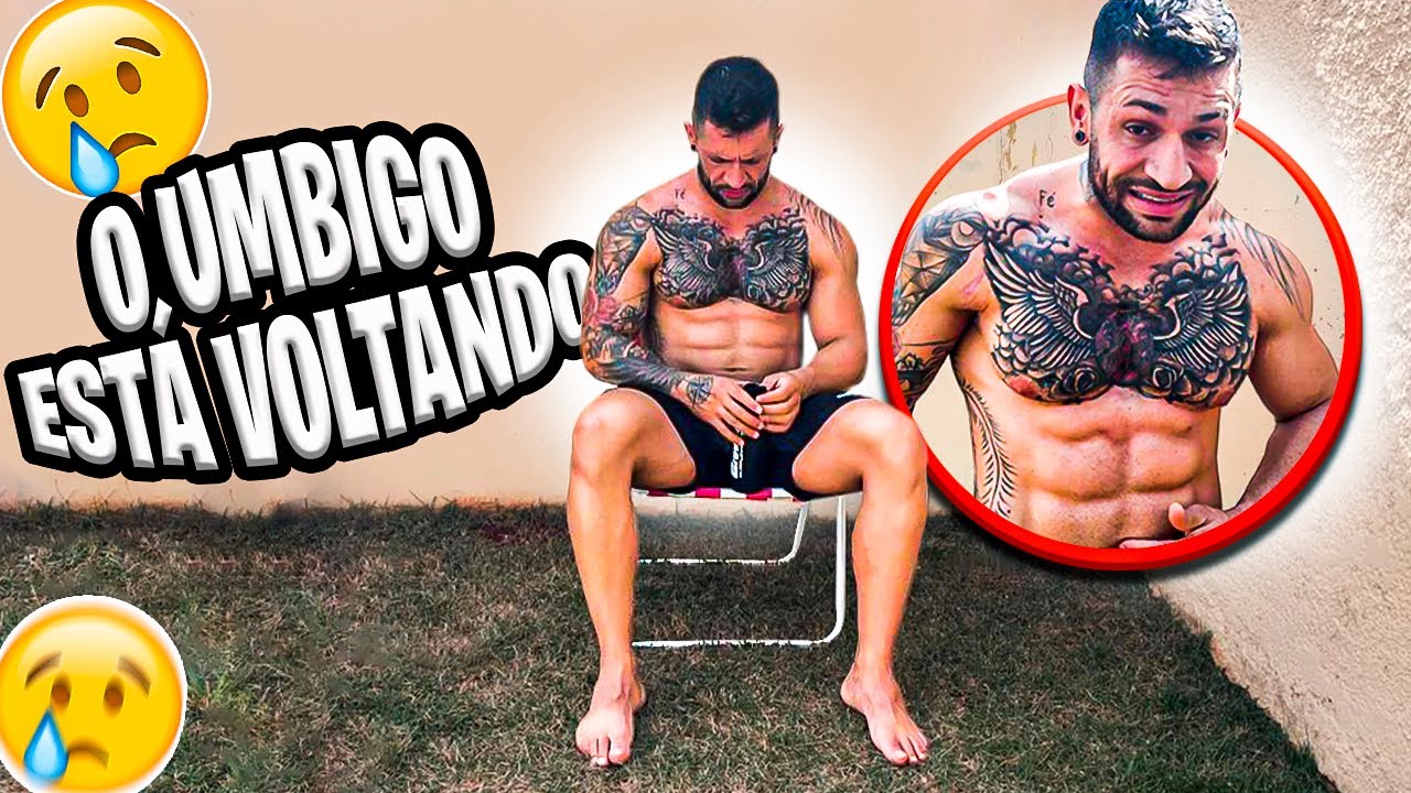 MEU UMBIGO ESTÁ VOLTANDO GIGANTE - YouTube