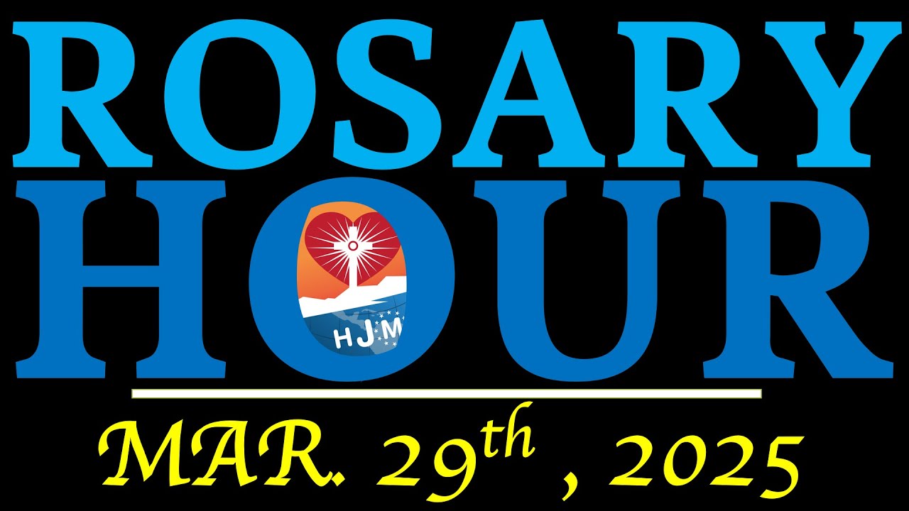 Rosary Hour: A Walk with Mary (March 29th, 2025) - YouTube