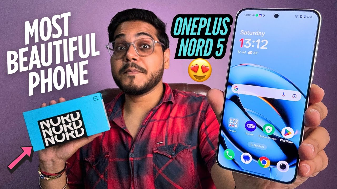 OnePlus Nord 5 Marble Sands Colour Unboxing and Full Overview🔥 - Most Beautiful Beast by OnePlus ...