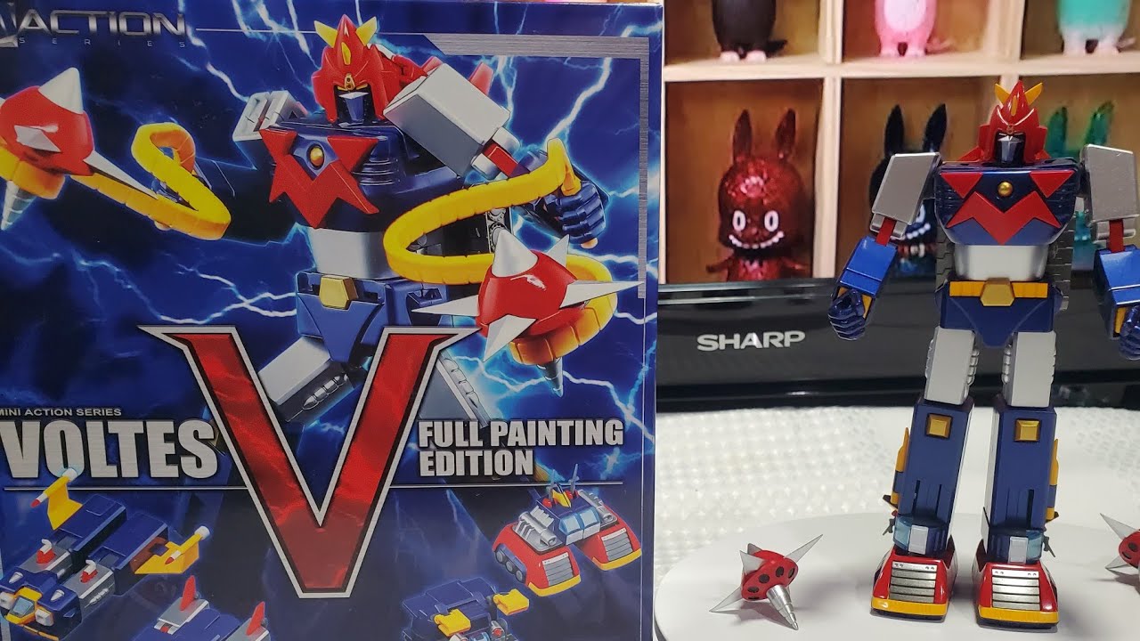 Voltes V (Mini Action Series) unboxing - Action Toys ..just sharing ...