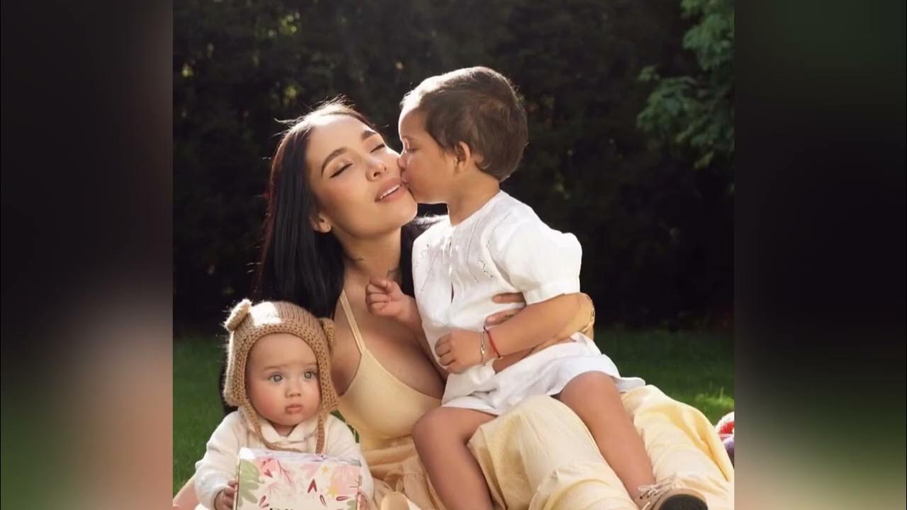 😍Hermosos #luisafernandaw junto a sus hijos Máximo y Domenic Giraldo - YouTube