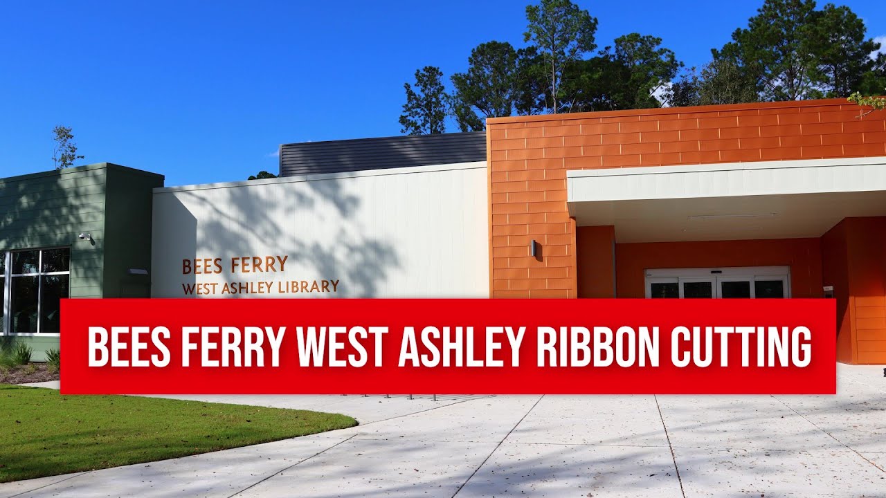 Bees Ferry West Ashley Branch Virtual Ribbon Cutting - YouTube