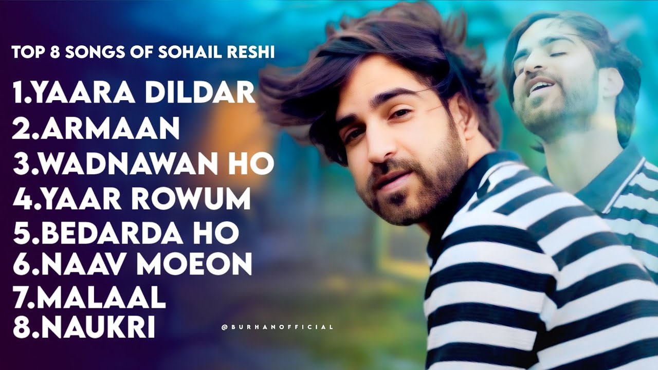 TOP 8 SONGS OF SOHAIL RESHI || JUKEBOX 2025 || - YouTube