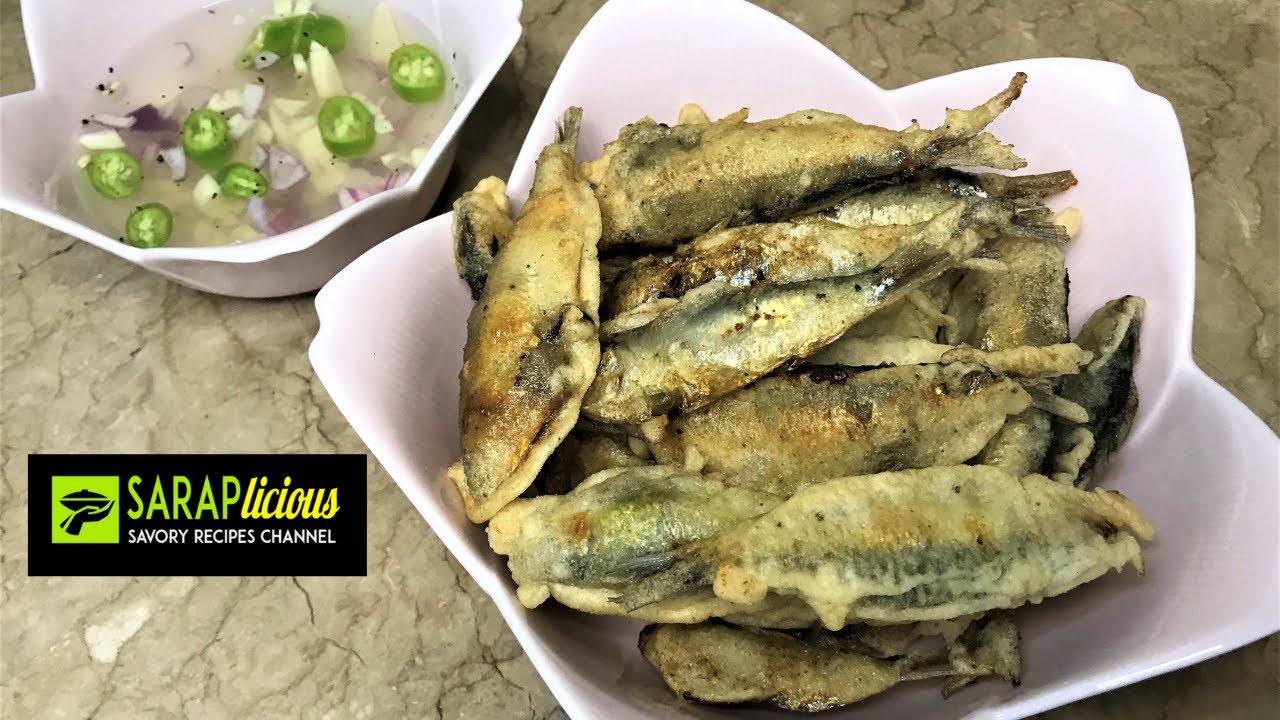 Crispy Fried Tawilis, SARAPlicious - YouTube