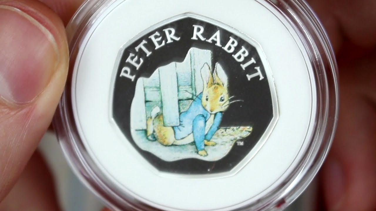 Peter Rabbit 2020 50p!!! Silver and BUNC - YouTube