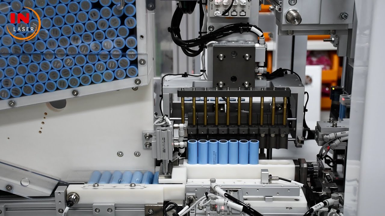 ESS BAT Module Welding System (이차전지용접기) - YouTube