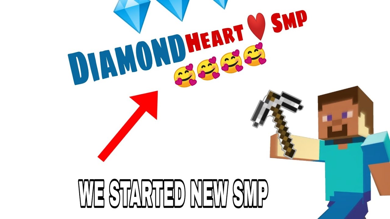 We Started Diamond heart smp #diamondheartsmp #minecraft - YouTube