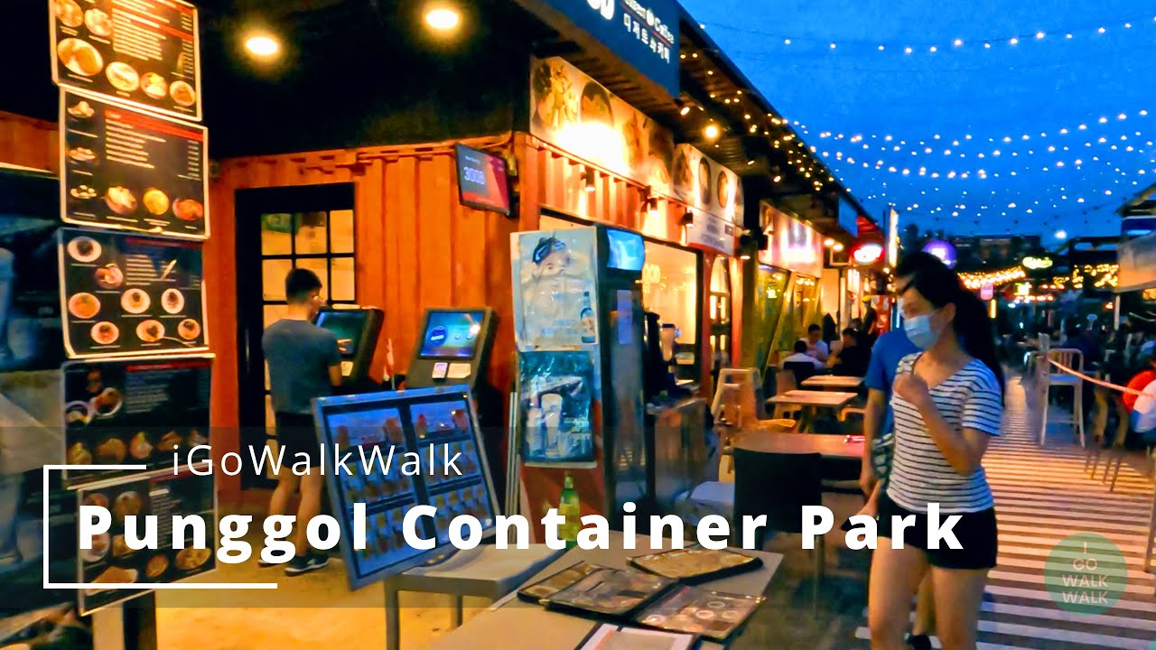 Singapore City Suburb: Punggol Container Park Restaurants & Recreation ...