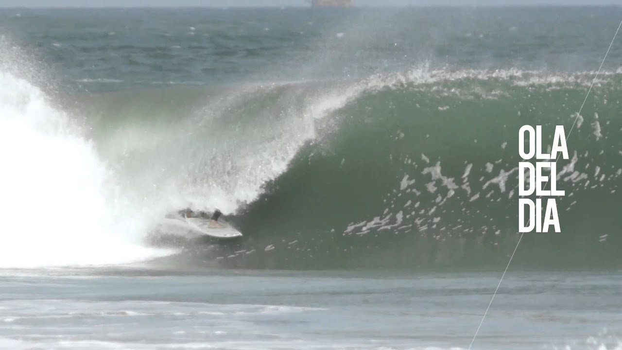 Javier Swayne: Ola del Día - Volcom El Hueco Pro 2014 - YouTube