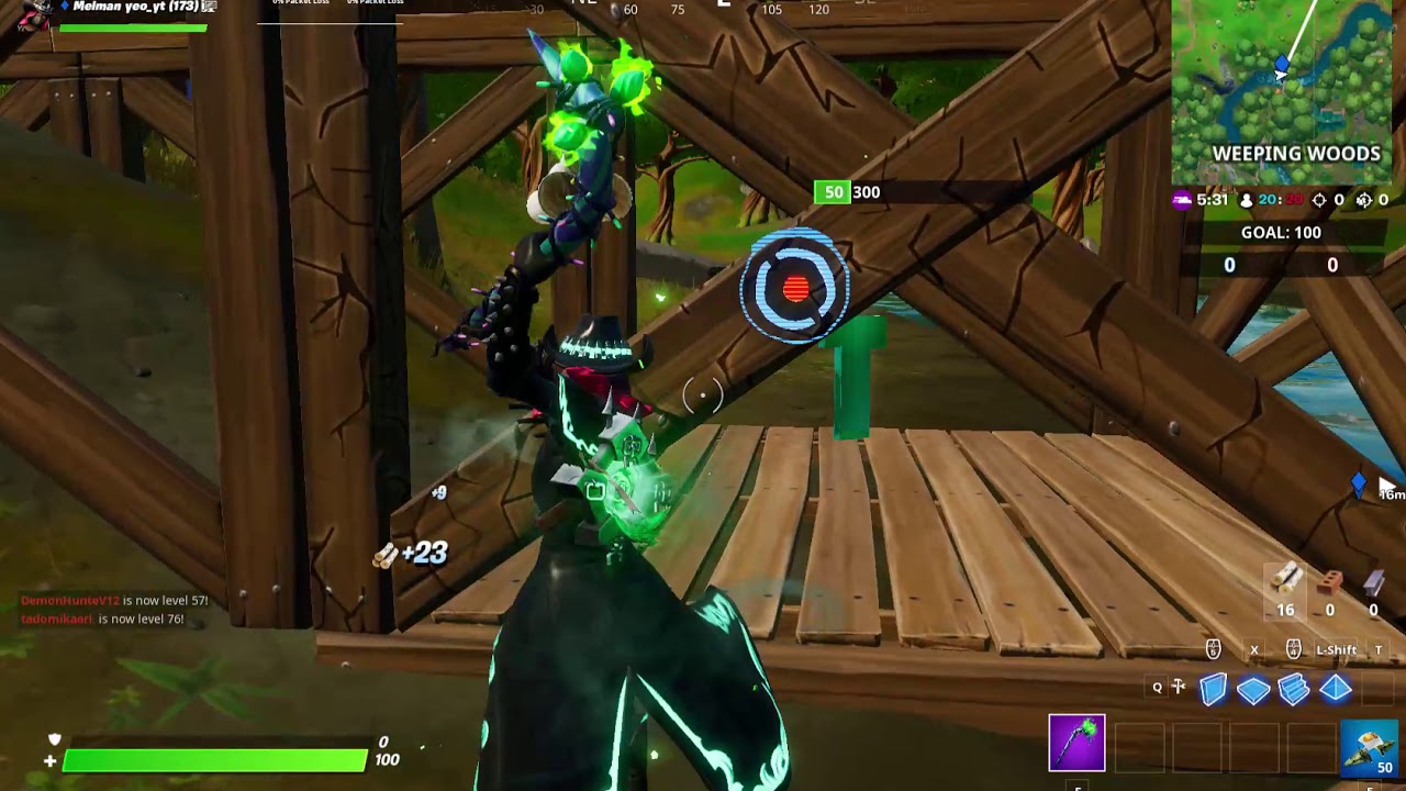 fortnite letter (t) location - YouTube