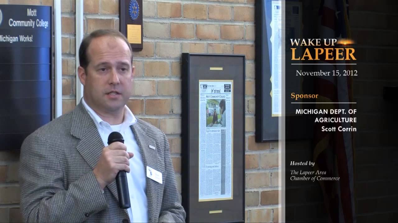 Gani Bardha/McDonalds & Scott Corrin/MI Dept. of Agriculture- WUL Guest ...