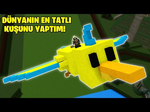 OTOMATİK SONA GİDEN KUŞ YAPTIM! | Roblox Gemi Yapma Oyunu | Build A Boat