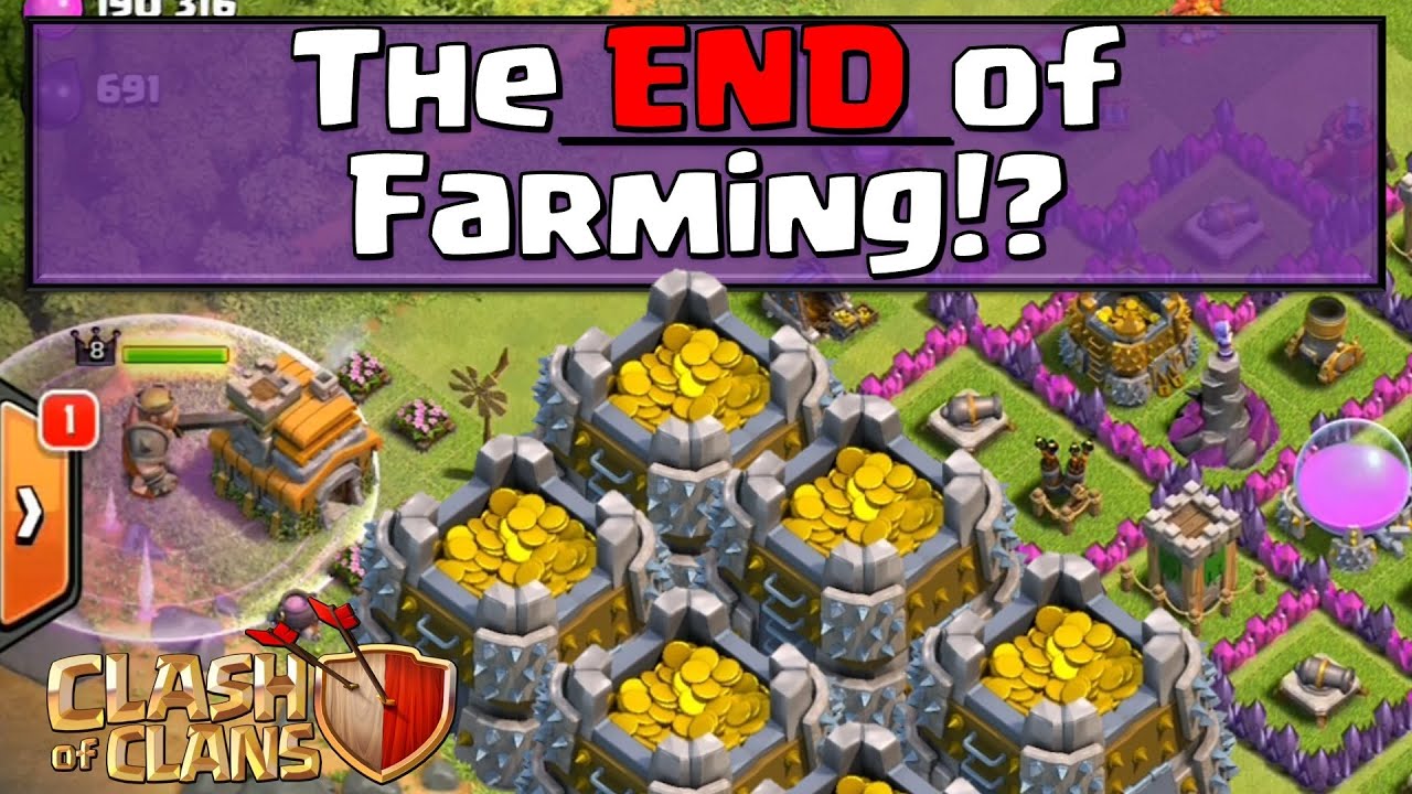 Clash of Clans - Are Farmers DOOMED!? (UPDATE NEWS) - YouTube