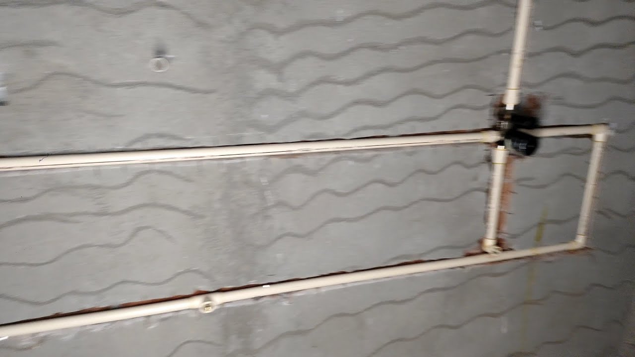 home bathroom concealed work - YouTube