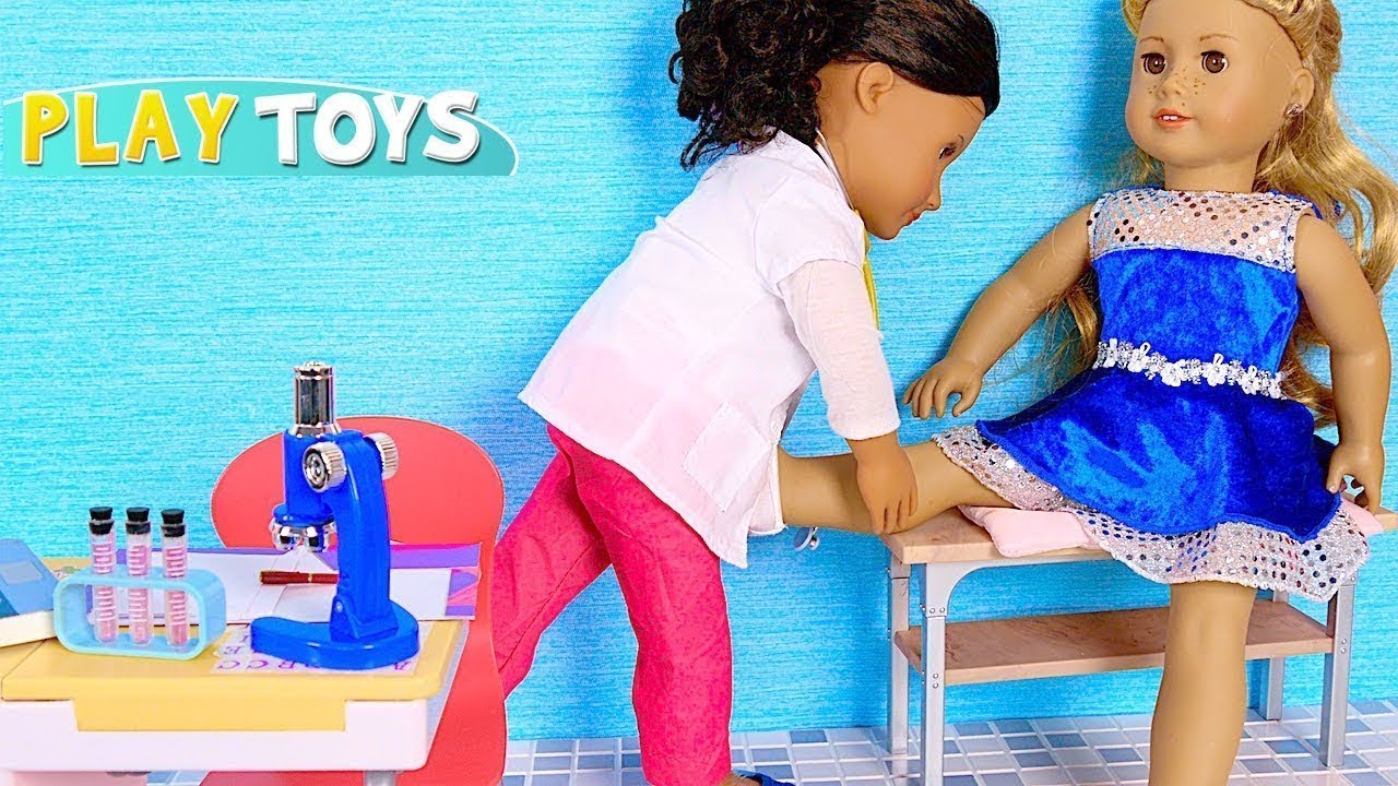 Đồ chơi trẻ em bé búp bê! Chơi American Girl Doll và Our Generation ...