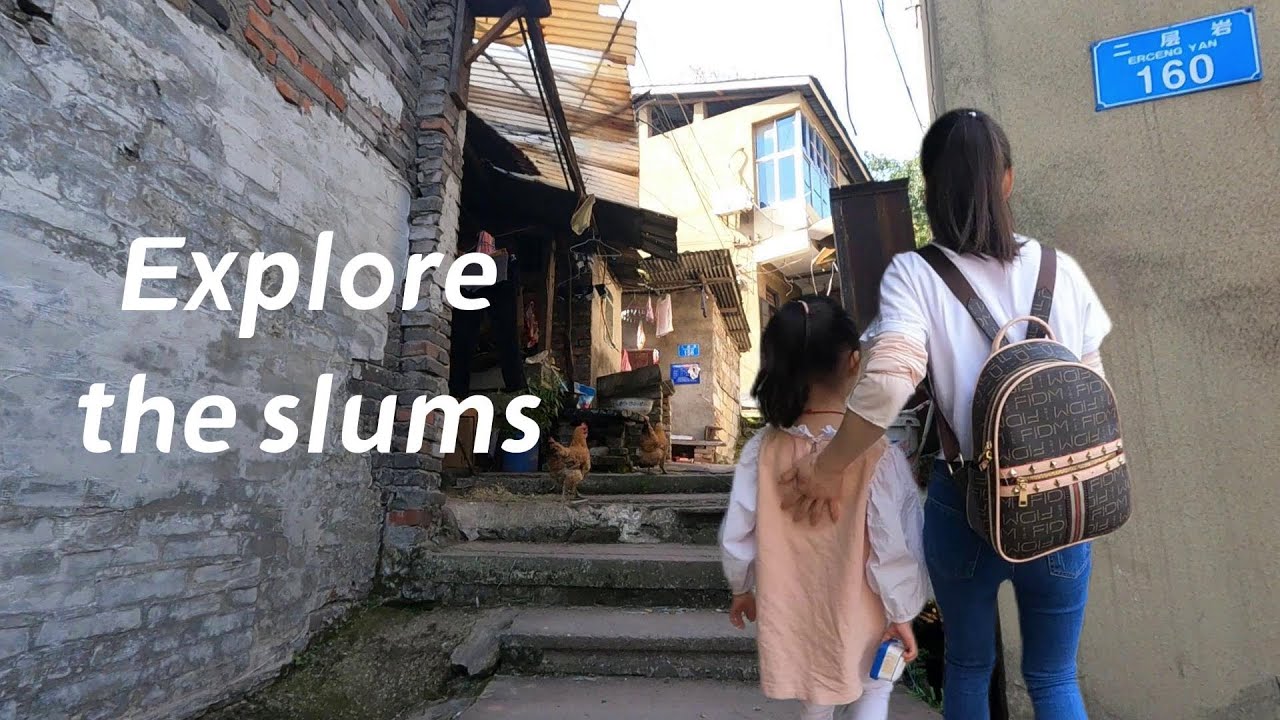 Exploring abandoned slums on the mountains,In Chongqing, China - YouTube