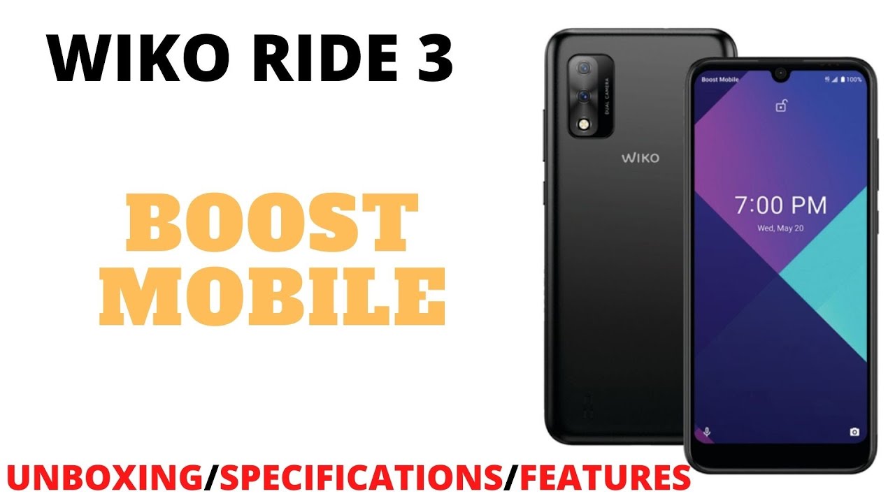 Wiko Ride 3 Unboxing | Specifications | Features | Boost Mobile - YouTube