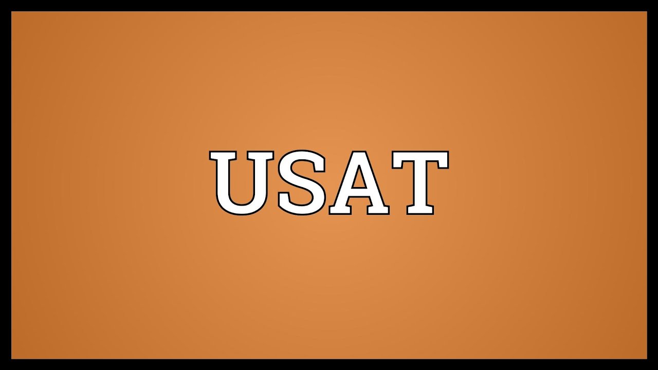 USAT Meaning - YouTube
