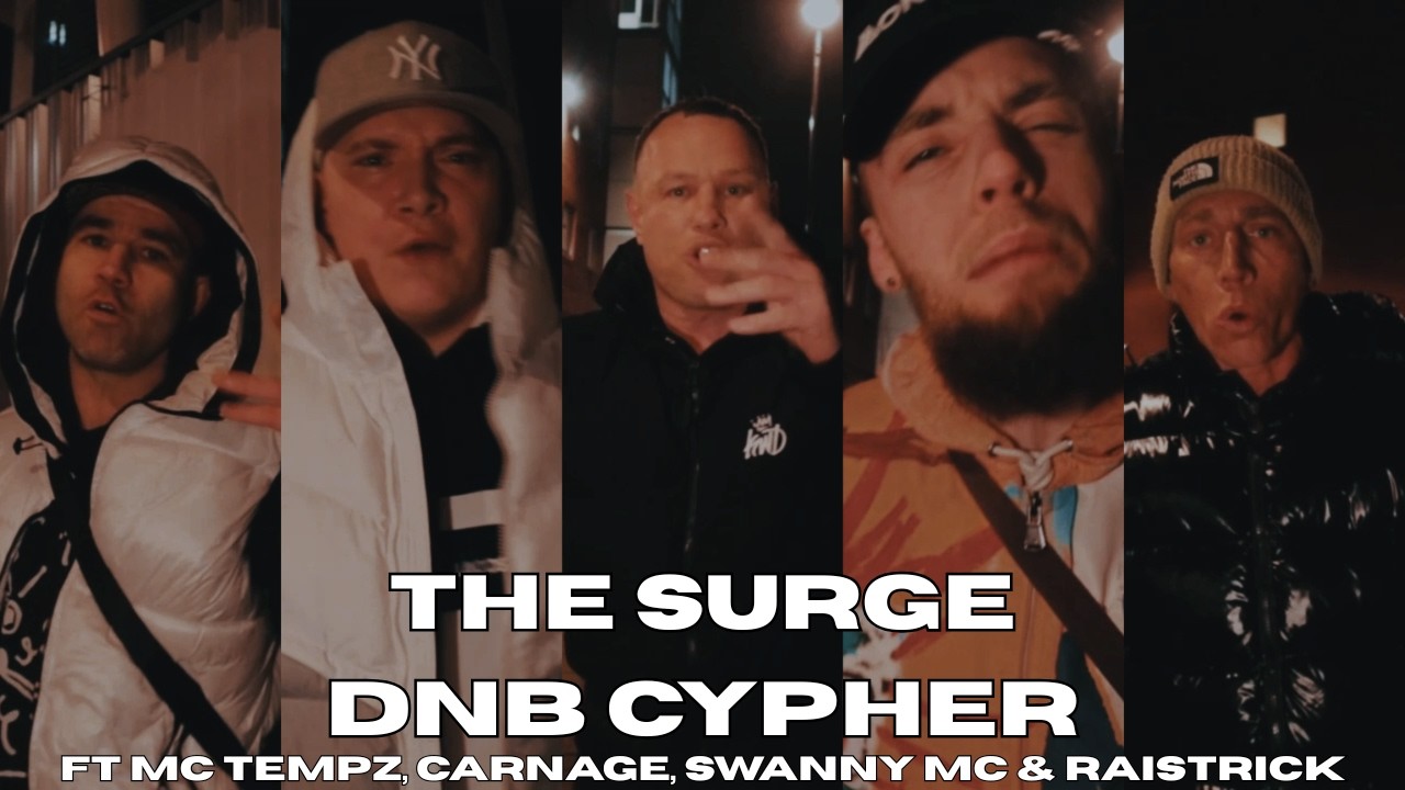 DNB CYPHER FT MC Tempz, Carnage, Swanny MC, Mister Quotes & Raistrick ...