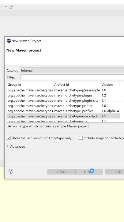 How to create maven project #shorts #automation #java - YouTube