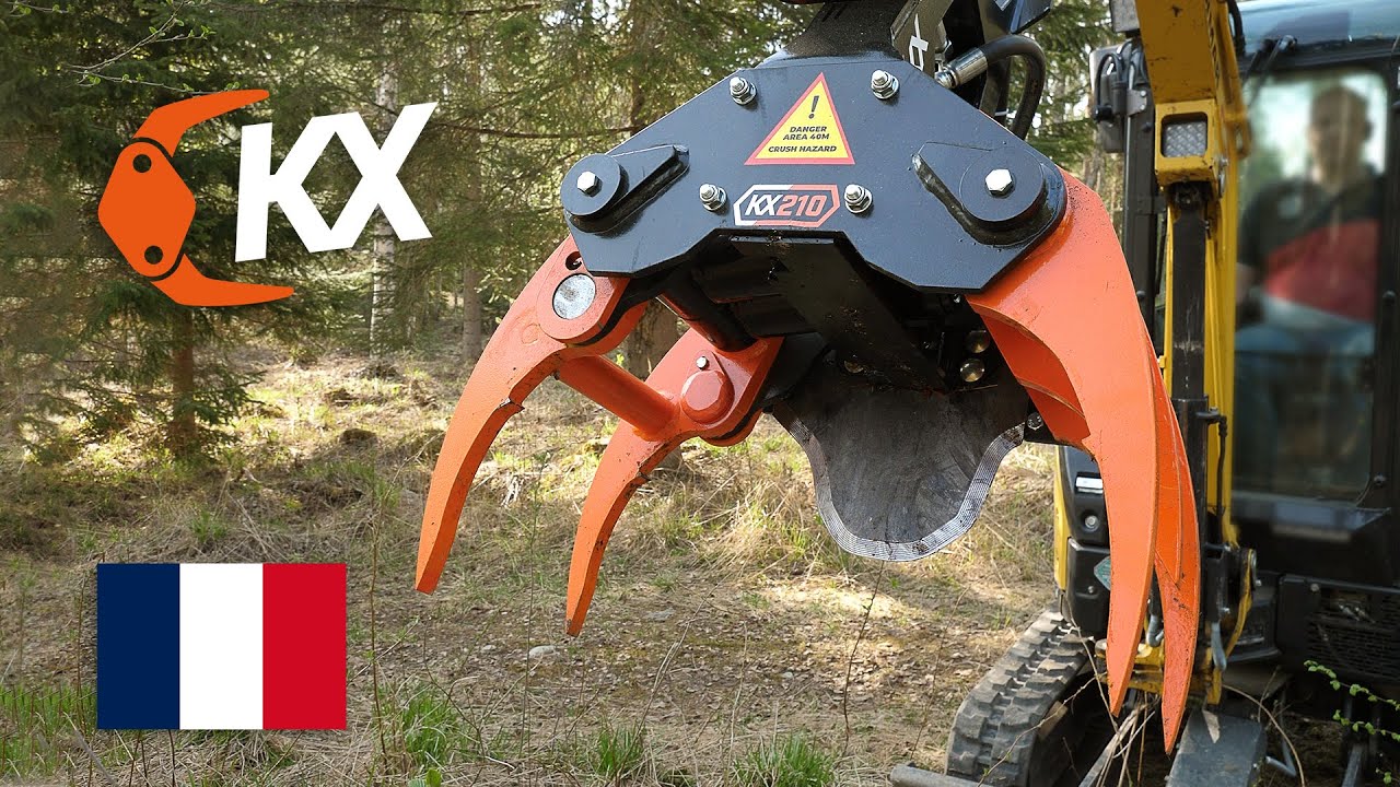 Grappin coupeur à arbres de qualité supérieure pour les excavatrices ...