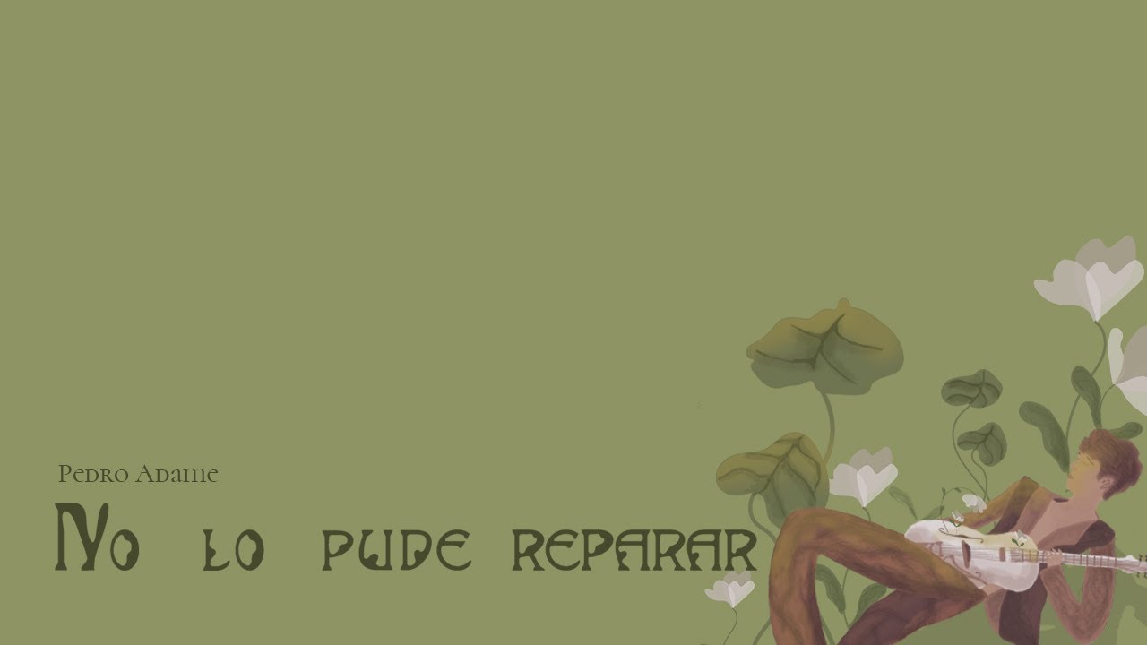 Pedro Adame- No Lo Pude Reparar (Video Lyric) - YouTube
