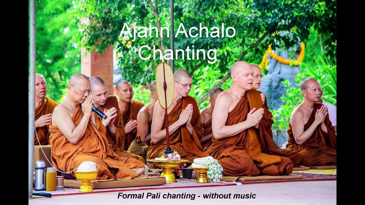 Chanting 5 - Formal Pali chanting - YouTube