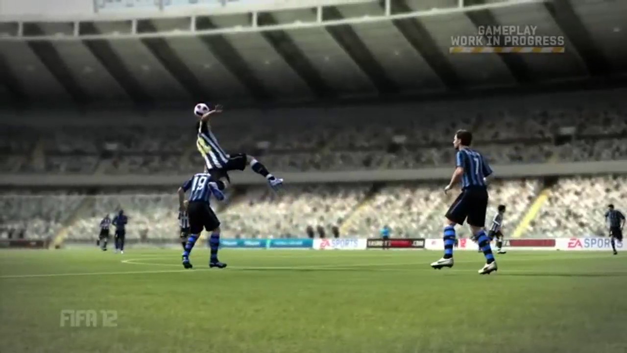 FIFA 12: Player Impact Engine Gameplay - YouTube