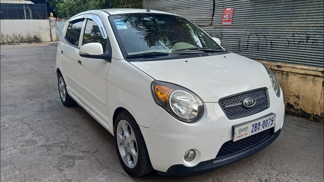 ឡានលក់/Kia morning 010Full/ឡានចូលស្តុកស្អាតថ្មីខ្ចីណាស់/$6900ចចារ ...