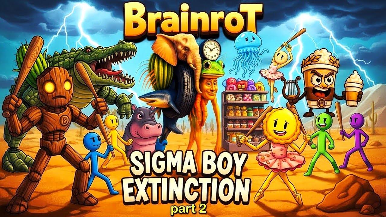 SIGMA BOY x ALL Italian BRAINROT Animals EXTINCTION COMPILATION Epic ...