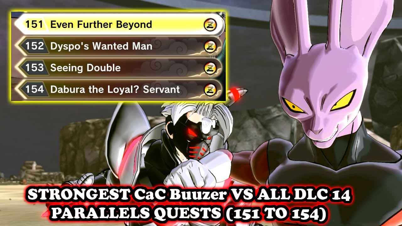 STRONGEST CaC Buuzer VS DLC 14 PARALLEL QUESTS (151-154) [Legend Patrol ...