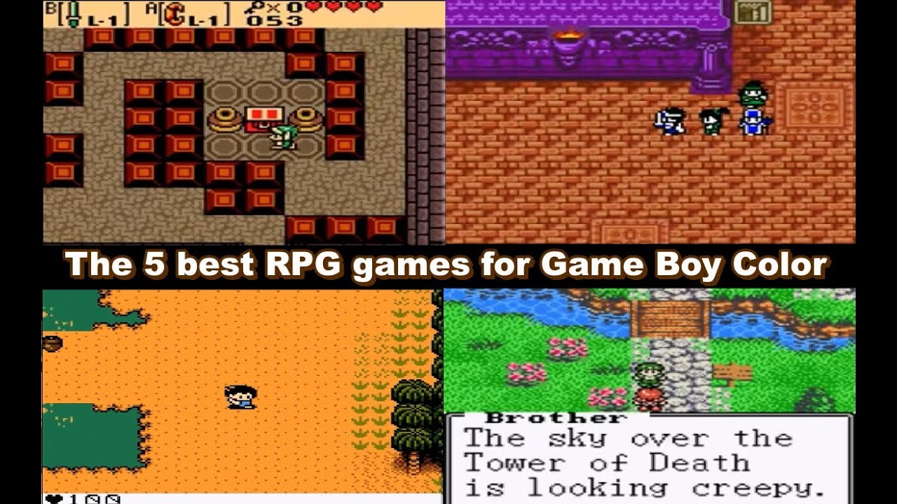 The 5 best RPG games for Game Boy Color - YouTube