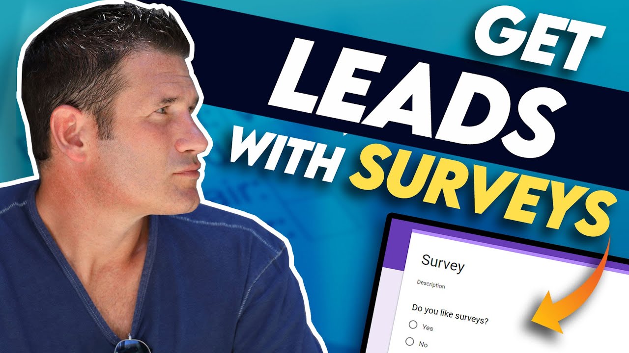 How to CREATE A SURVEY to Generate Leads QUICKLY!! Lead Generation Tips ...