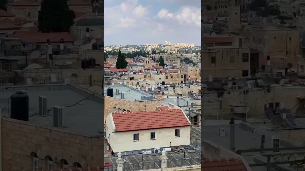 Jerusalem Ariel view - YouTube