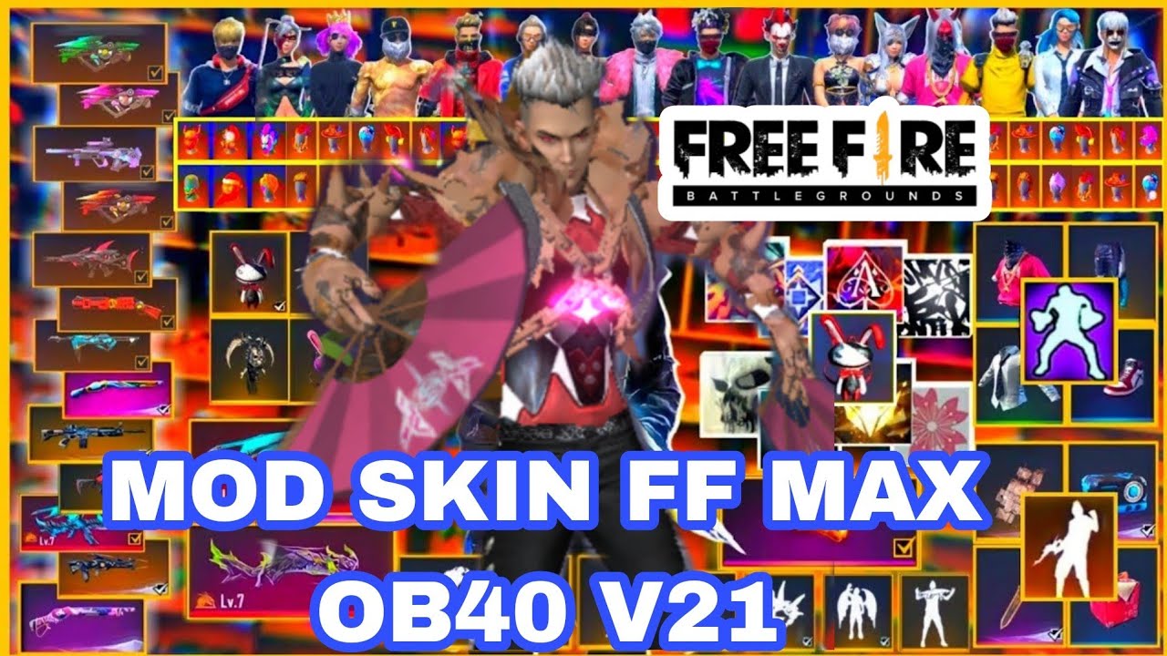MOD SKIN FF OB40 MOD FULL SKIN SUNG TRANG PHỤC HÀNH ĐỘNG XE UPDATE MỚI ...