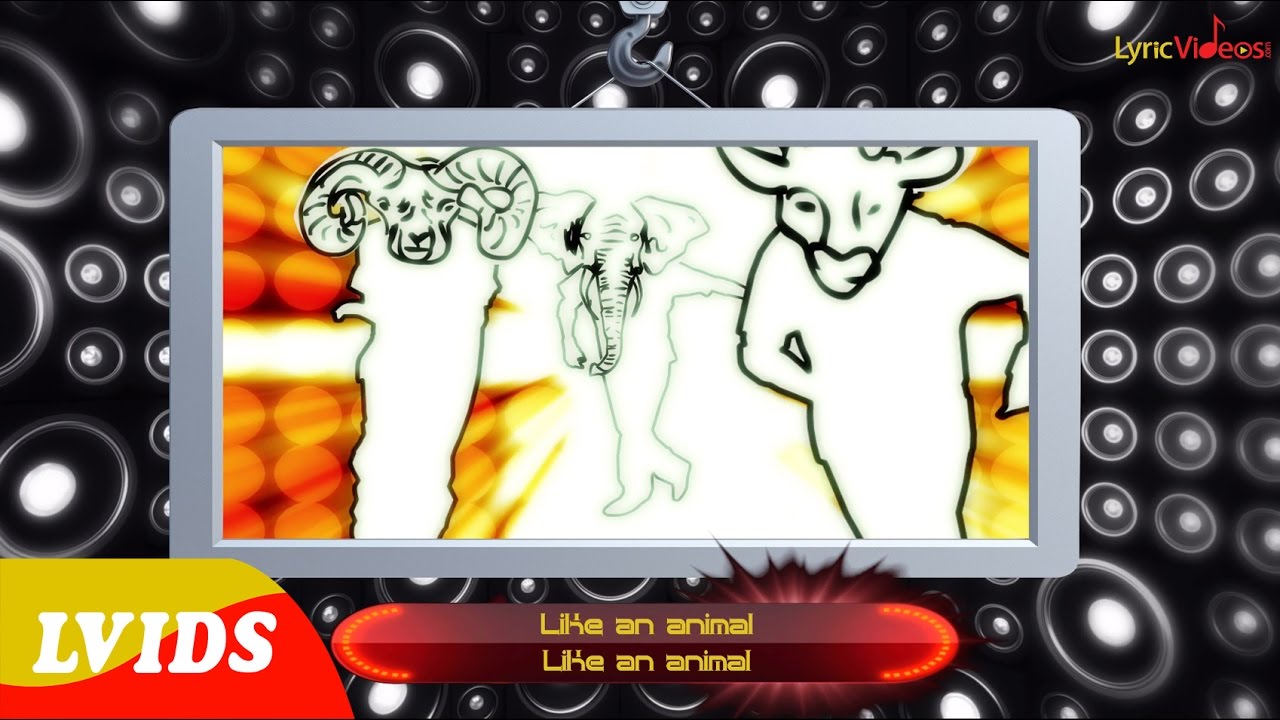 DEEP - Animal (Dubstep Mix Lyric Video) 4k LVIDS Exclusive - YouTube