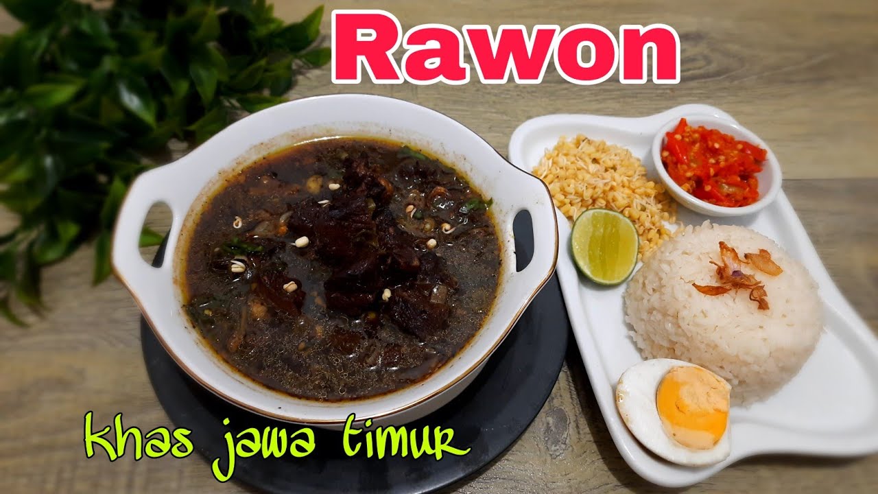 Resep Rawon Khas Jawa Timur Tips Agar Kluweknya Tidak Menyengat Youtube