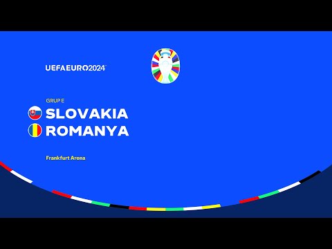 Slovakya 1 - 1 Romanya | GRUP E | EURO 2024
