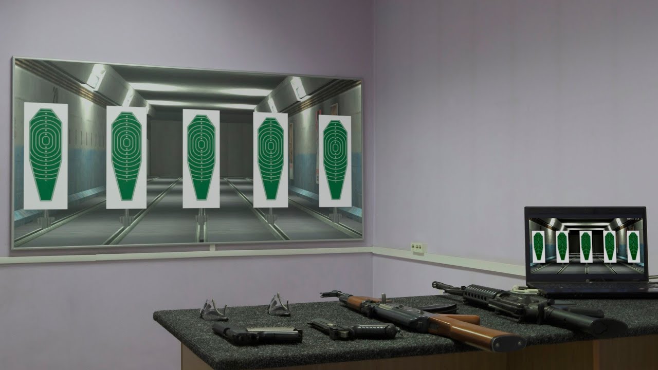 Interactive Airsoft Shooting Simulator ARCADA® - YouTube