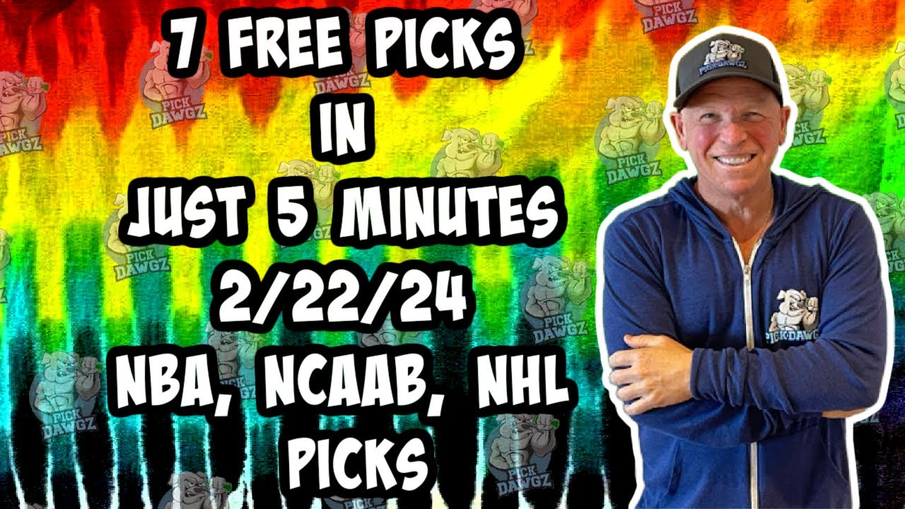 NBA, NCAAB, NHL Best Bets for Today Picks & Predictions Thursday 2/22 ...