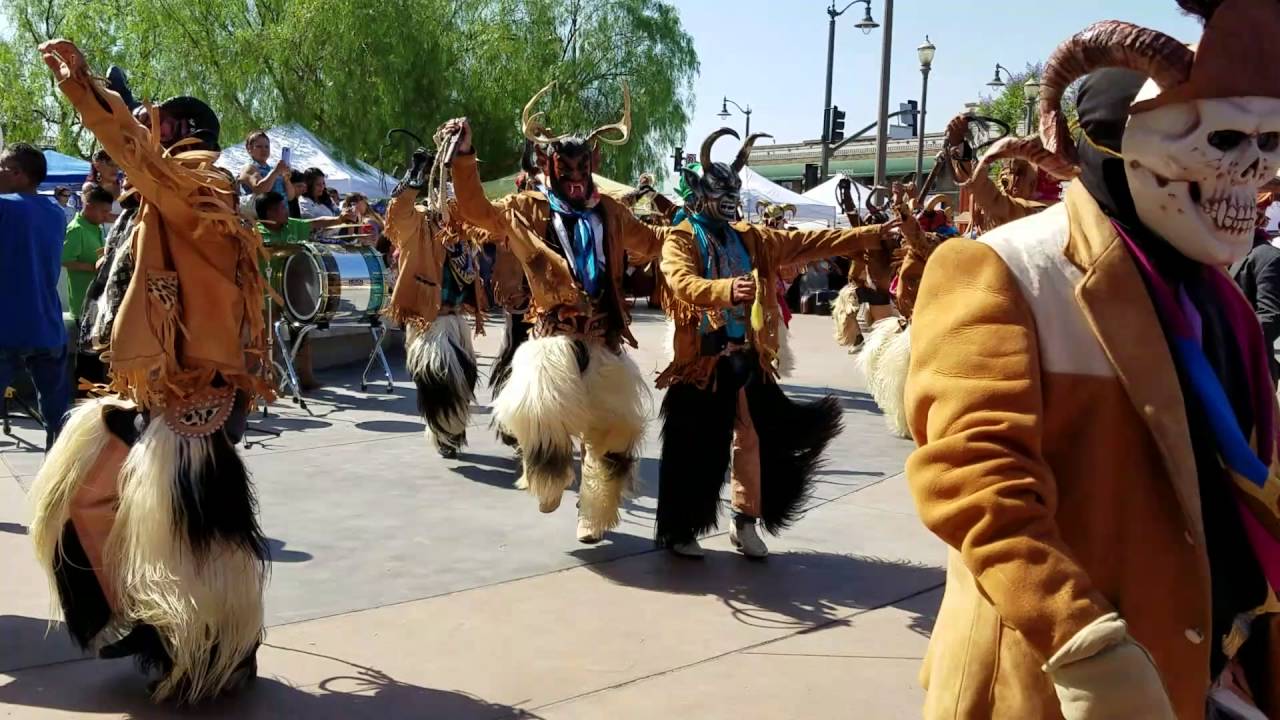 Danza de los diablos agua azul de oxnard California herencia mixteca ...