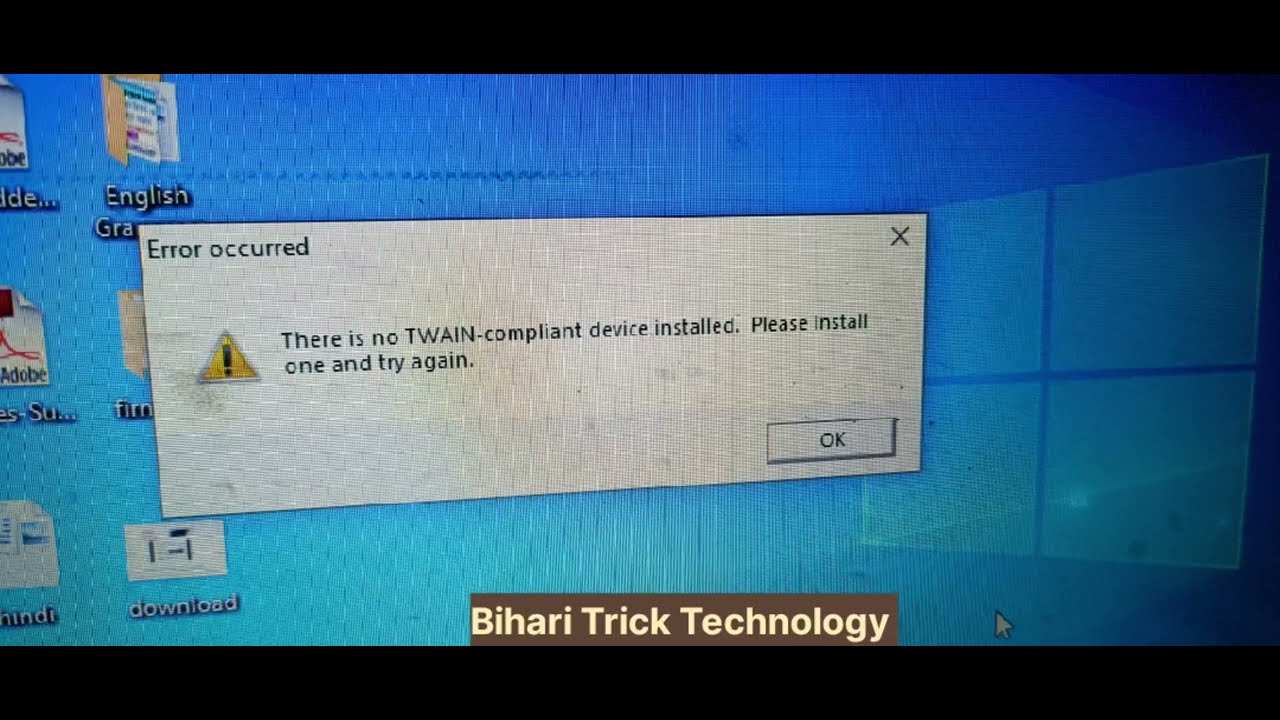 how to fix there is no TWAIN complaint Error| fix there is no TWAIN ...