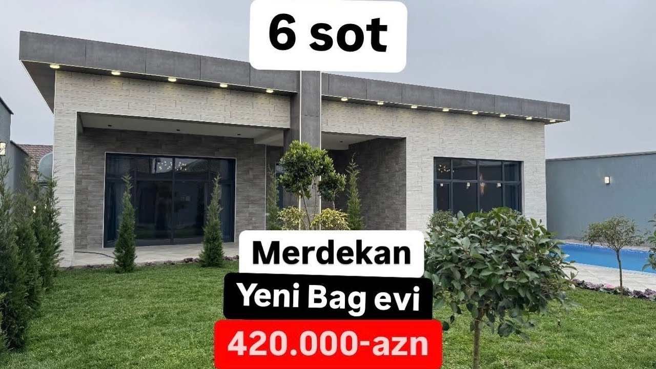 Merdekan Modern bag evi 6 sotda! Super endirim! #bagimaz - YouTube