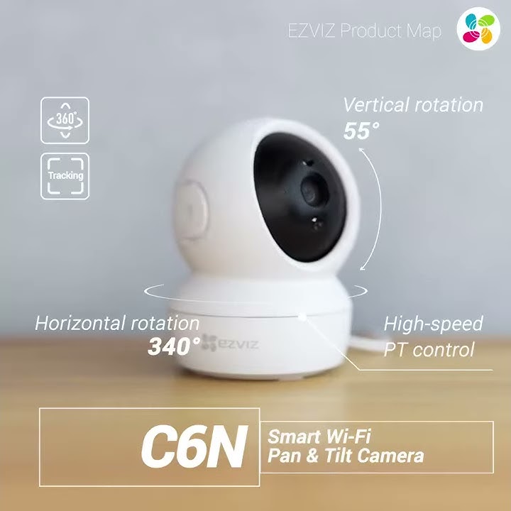 Ezviz c6n - YouTube