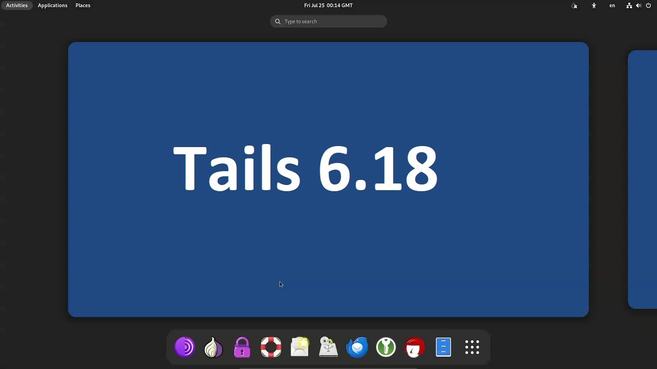 Tails 6.18 Released with WebTunnel Bridges and Updated Tor Browser ...