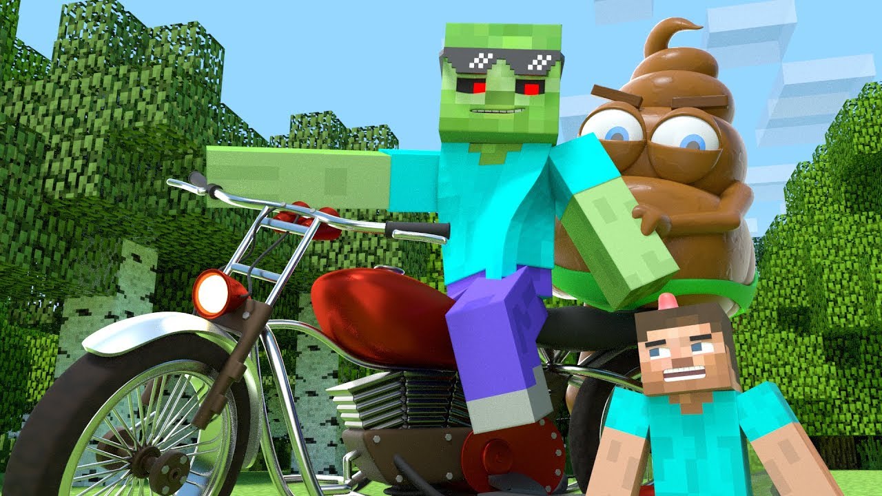 Monster vs Alex - Funny Minecraft animation - YouTube