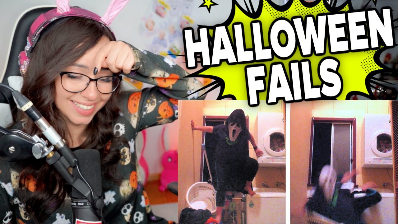 Bunnymon REACTS to Halloween FAILS and PRANKS That Will Make You Scream ...